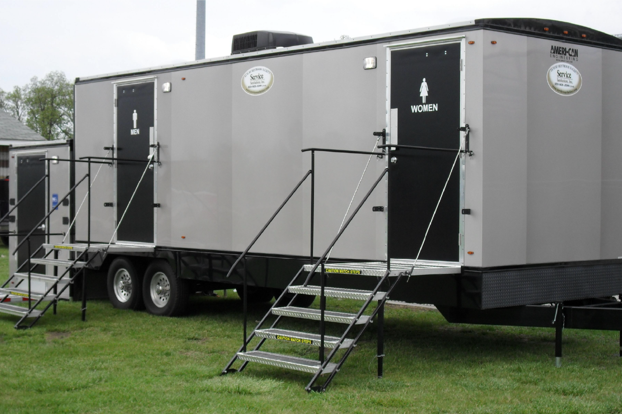 ADA Accessible Trailer | ADA Portable Restroom Trailers | Pit Stop